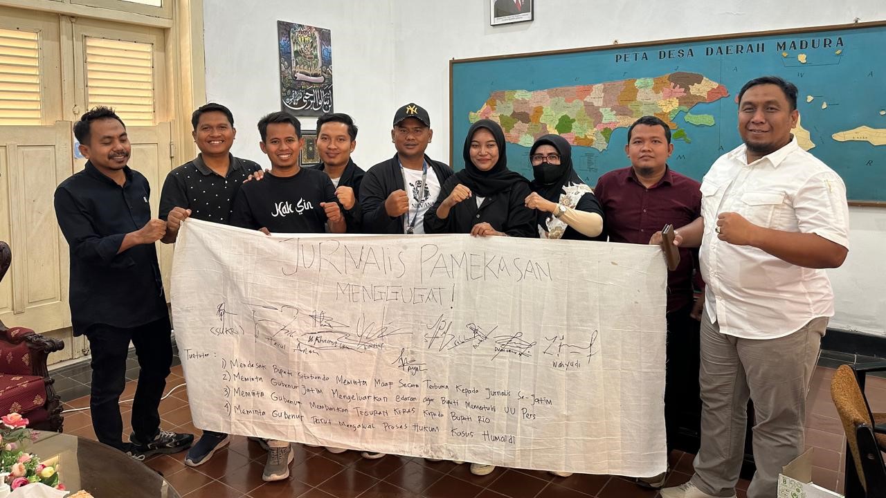 Mas Irul, Sosok di Balik Gerakan Wartawan Pamekasan Sikapi Kasus ...